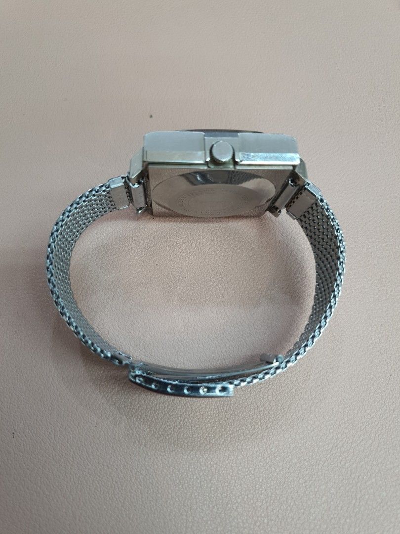 Seiko 5 Actus Rectangle Dial Automatic Watch, Men's Fashion, Watches ...