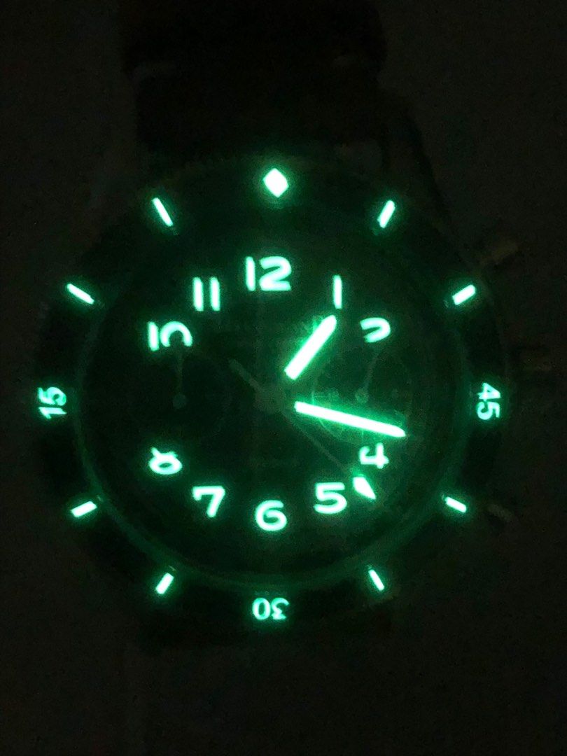 Seiko meca quartz chronograph pilot style watch, Men's Fashion, Watches ...