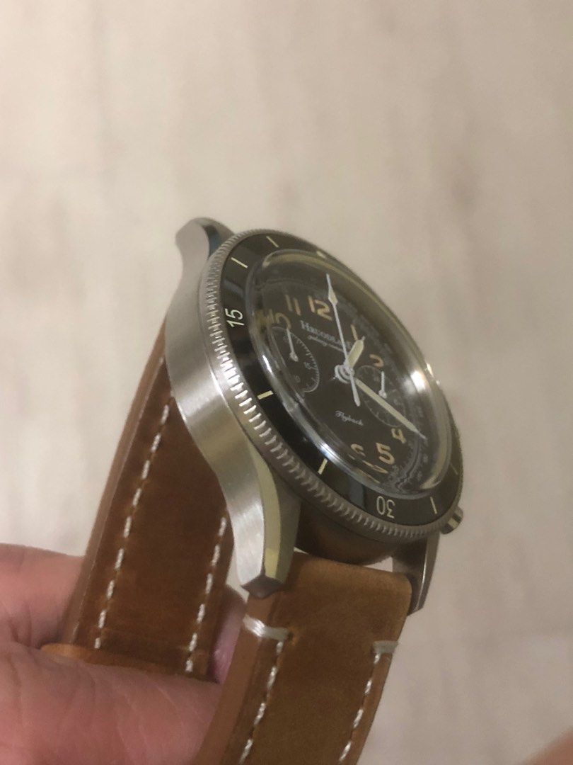 Seiko meca quartz chronograph pilot style watch, Men's Fashion, Watches ...