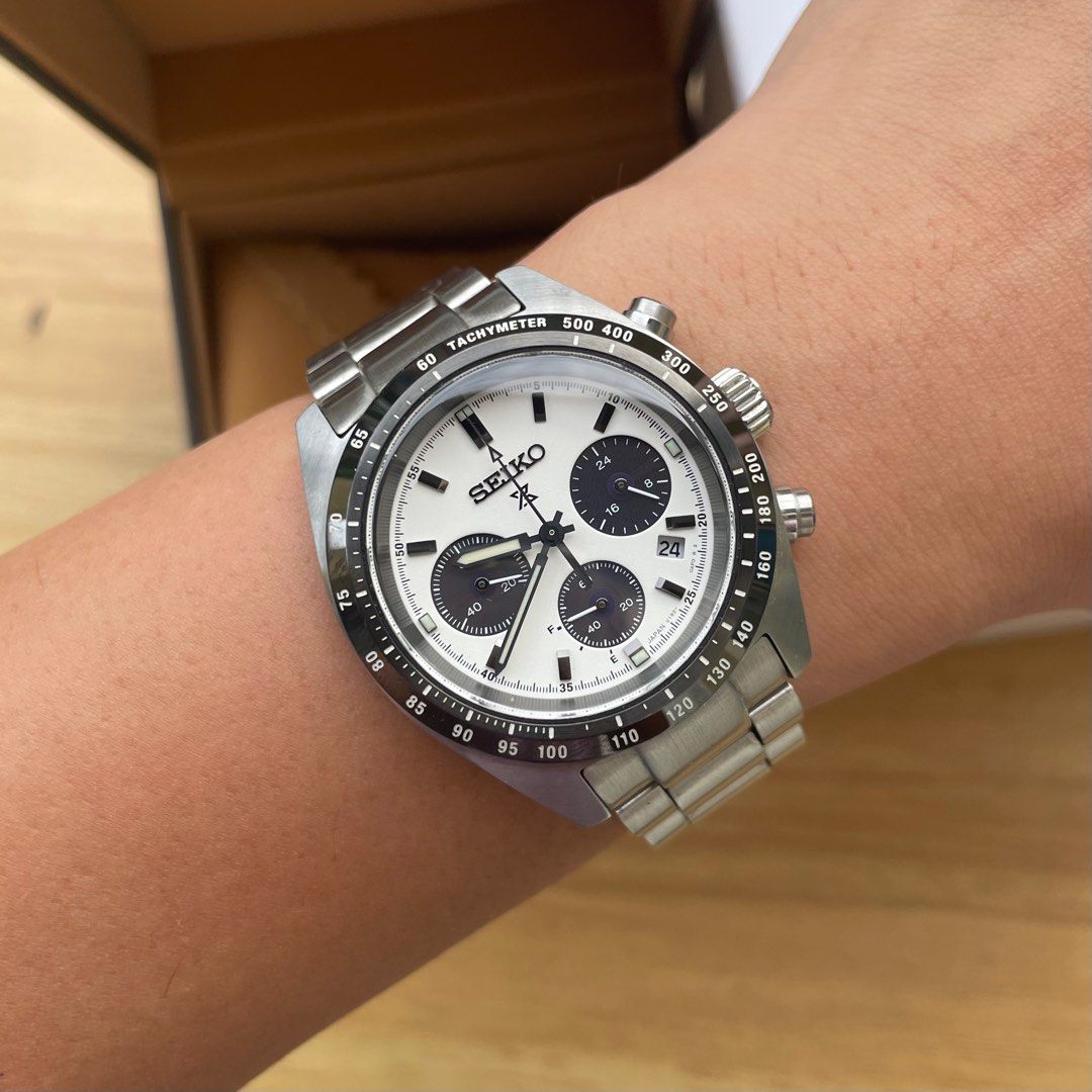 Seiko Prospex - Solar Panda Speedtimer JDM SBDL085 (SSC813P1 ...