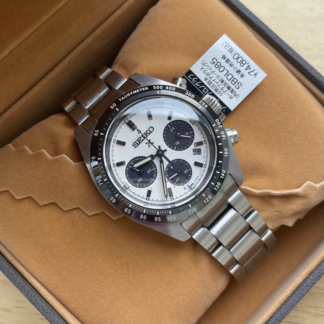 Seiko Prospex - Solar Panda Speedtimer JDM SBDL085 (SSC813P1 ...