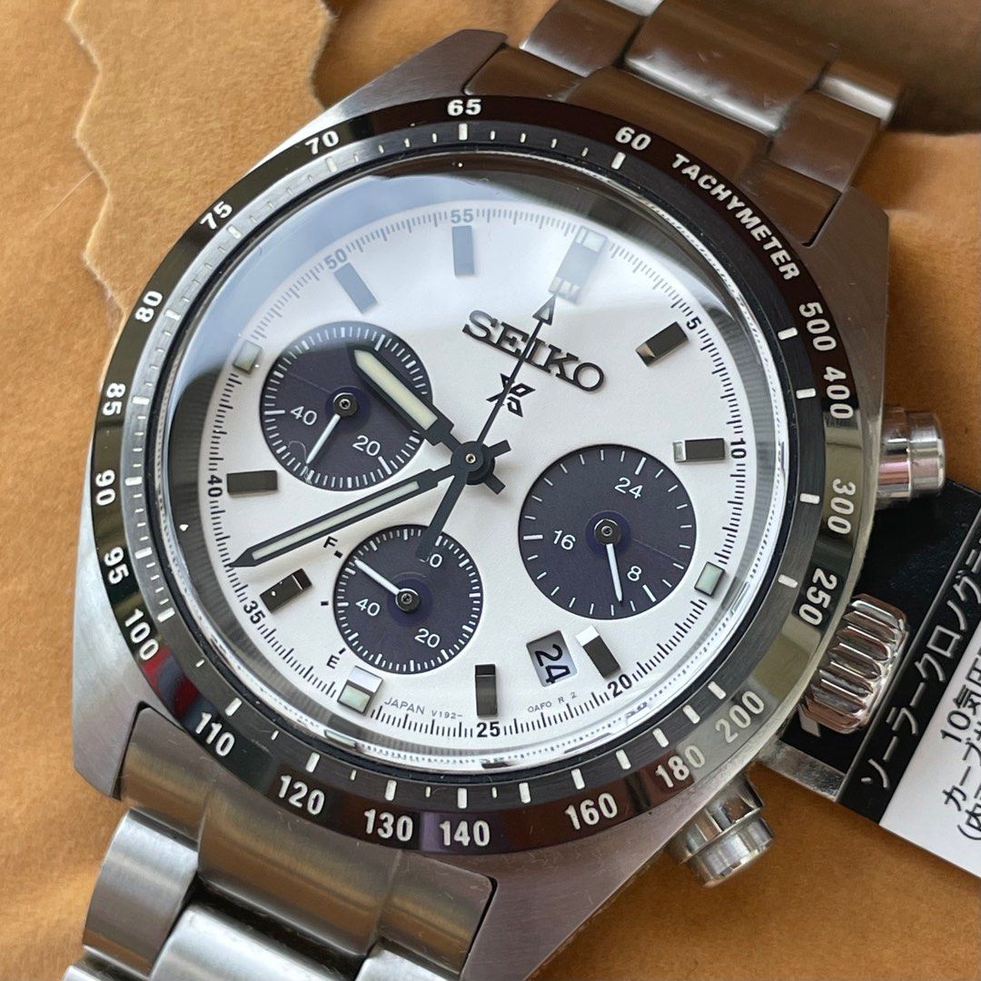 Seiko Prospex - Solar Panda Speedtimer JDM SBDL085 (SSC813P1 ...