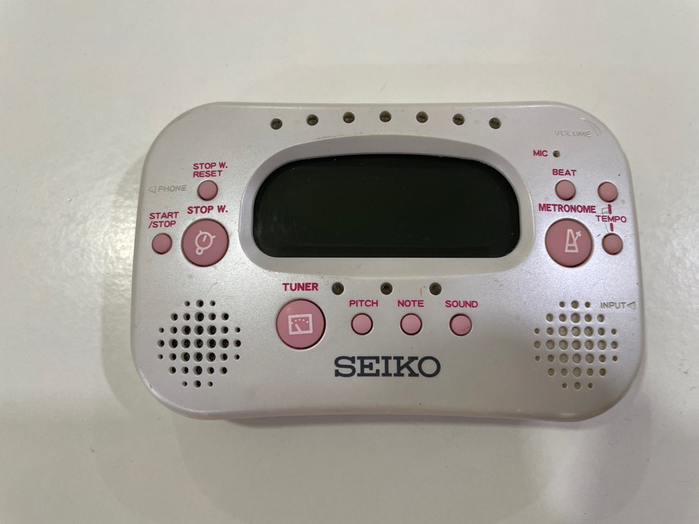 Seiko STH100 metronome/ tuner, Audio, Other Audio Equipment on Carousell