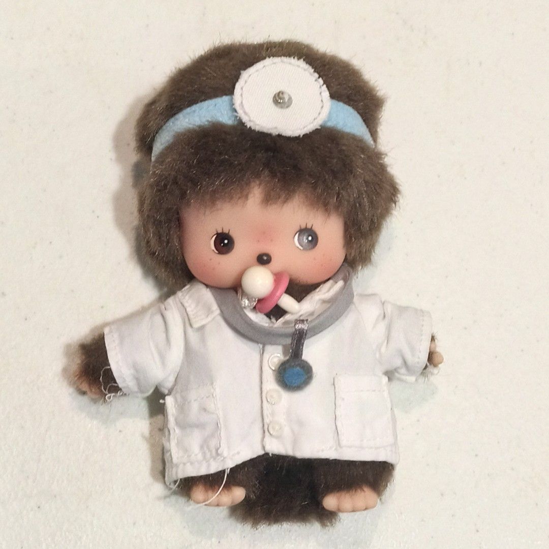 Sekiguchi Bebichhichi Monchichi Doctor Plush, Hobbies & Toys, Toys ...