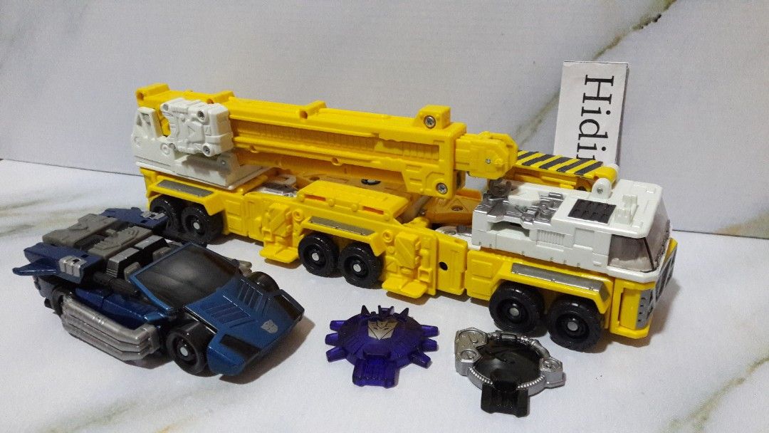 (SET OF 2) TRANSFORMERS THE MOVIE MUDFLAP & CLOCKER CYBERTRON MOLD ...