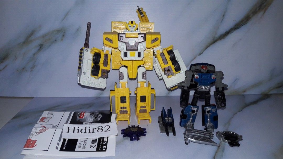 (SET OF 2) TRANSFORMERS THE MOVIE MUDFLAP & CLOCKER CYBERTRON MOLD ...