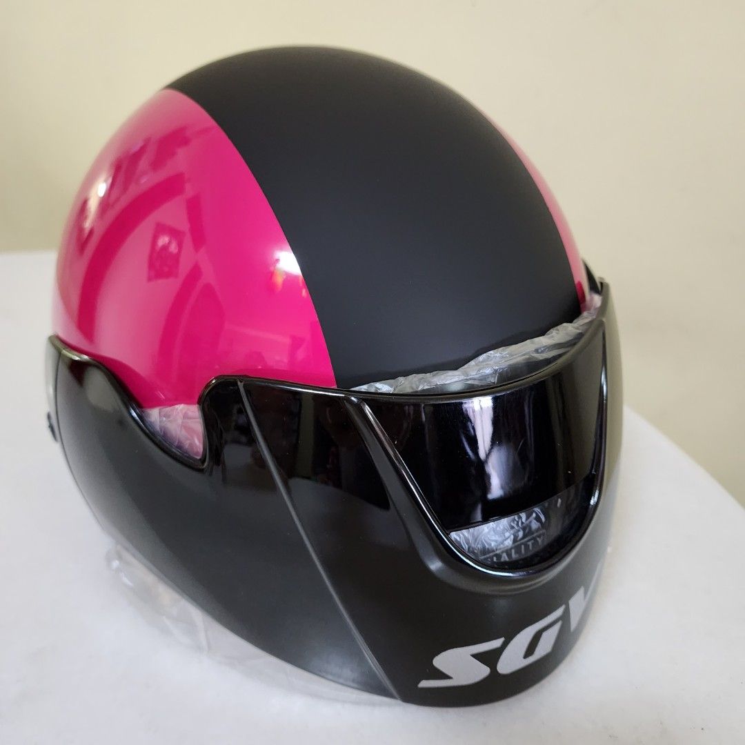 SGV CRUISER HELMET MODERN PINK COLOR, Motorcycles, Motorcycle Apparel ...
