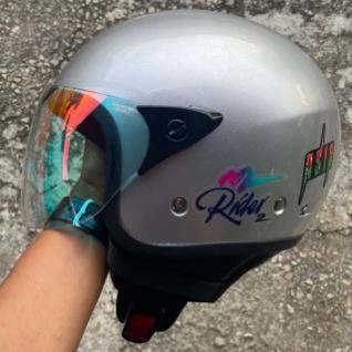 SGV RIDER2 RIDER 2 HALF STENG STOCK READY HELMET 2023, Motorcycles ...