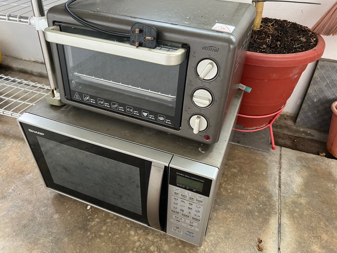 Sharp microwave and mistral oven, TV & Home Appliances, Kitchen ...