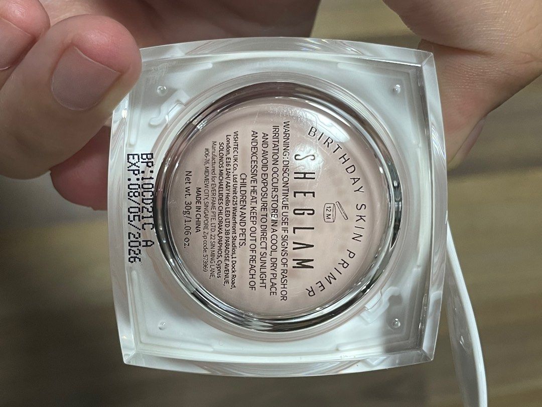 SHEGLAM birthday skin primer, Beauty & Personal Care, Face, Makeup on ...