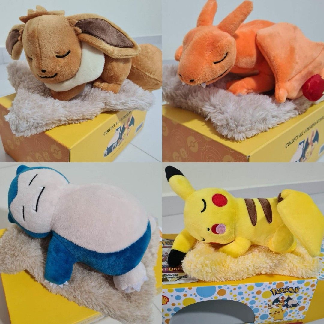 Shell Pokemon Dehumidifier Plush (Whole Set), Hobbies & Toys, Toys ...