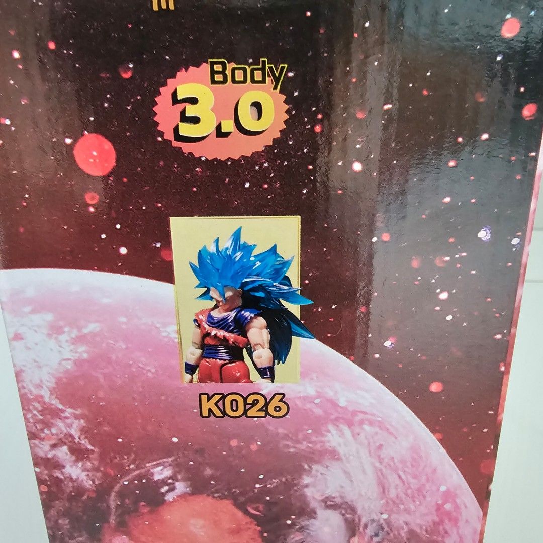 SHF S.H.F. Figuarts Kong Studio Dragon Ball DragonBall K026 Super Saiyan 3 Blue Kaioken Goku ...