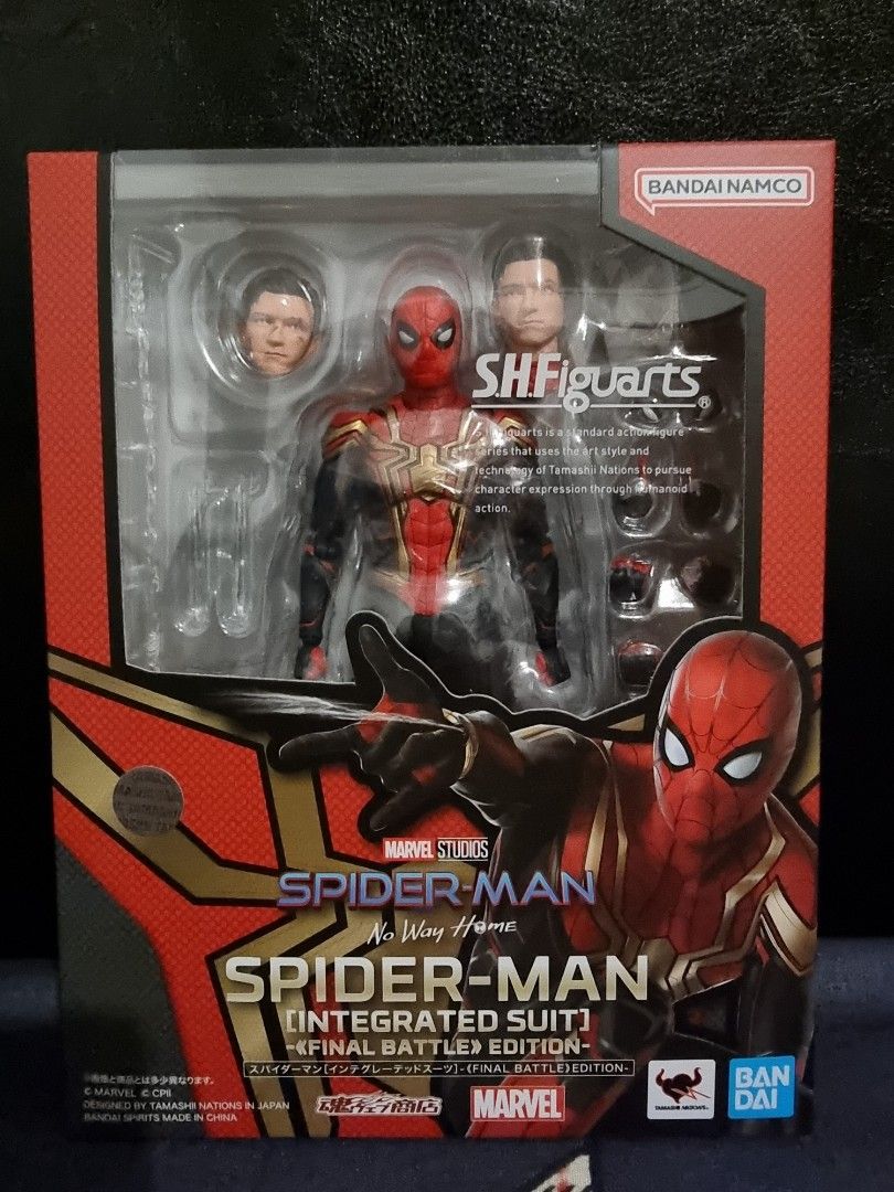 SHF Spider-man Integrated Suit (Final Battle Edition) - No Way Home ...