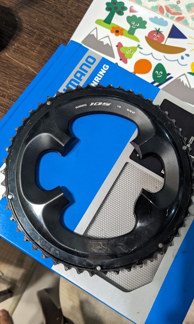 Shimano 105 11S 52T Chain ring, Sports Equipment, Bicycles & Parts ...
