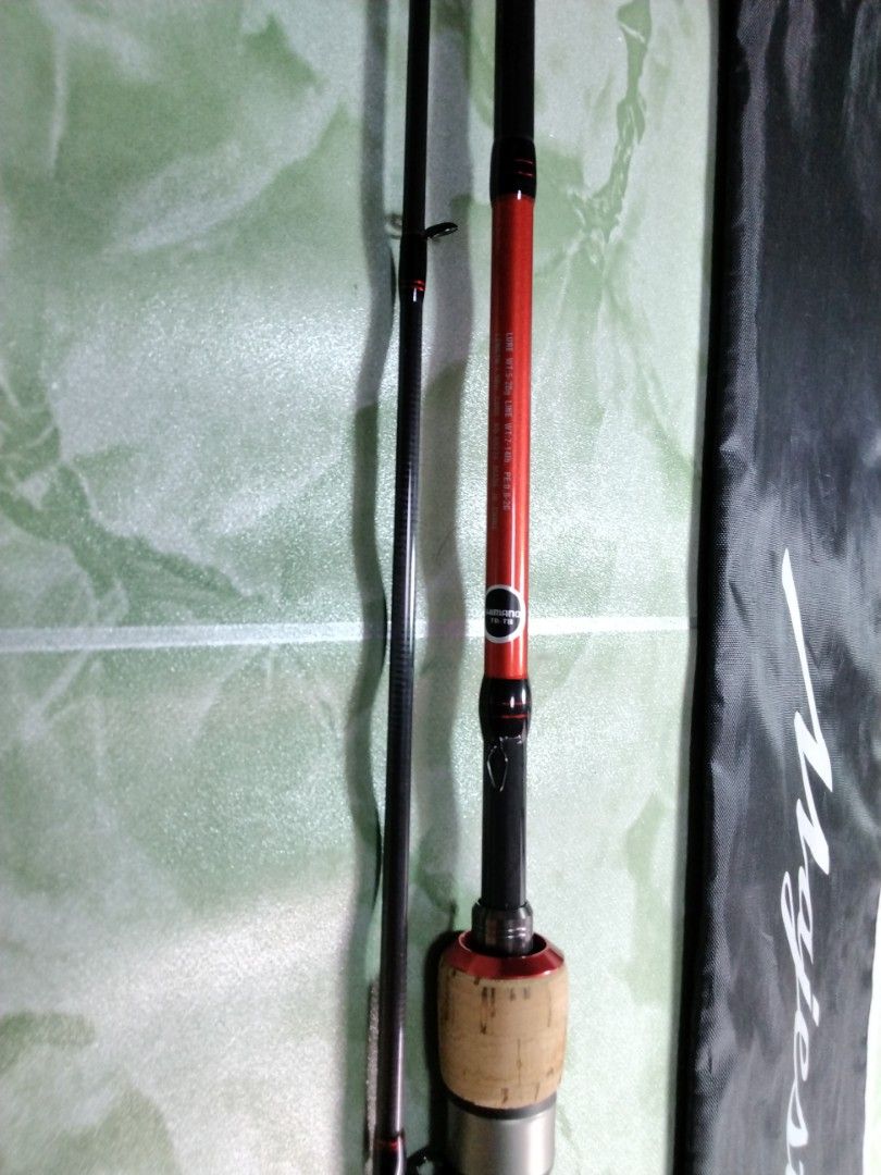 Shimano majestic baitcaster fishing rod B66ML-2, Sports Equipment, Fishing on Carousell