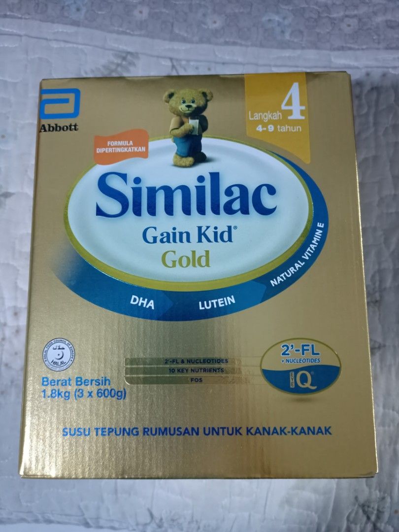 Similac Gain Kid Gold, Babies & Kids, Nursing & Feeding, Breastfeeding ...