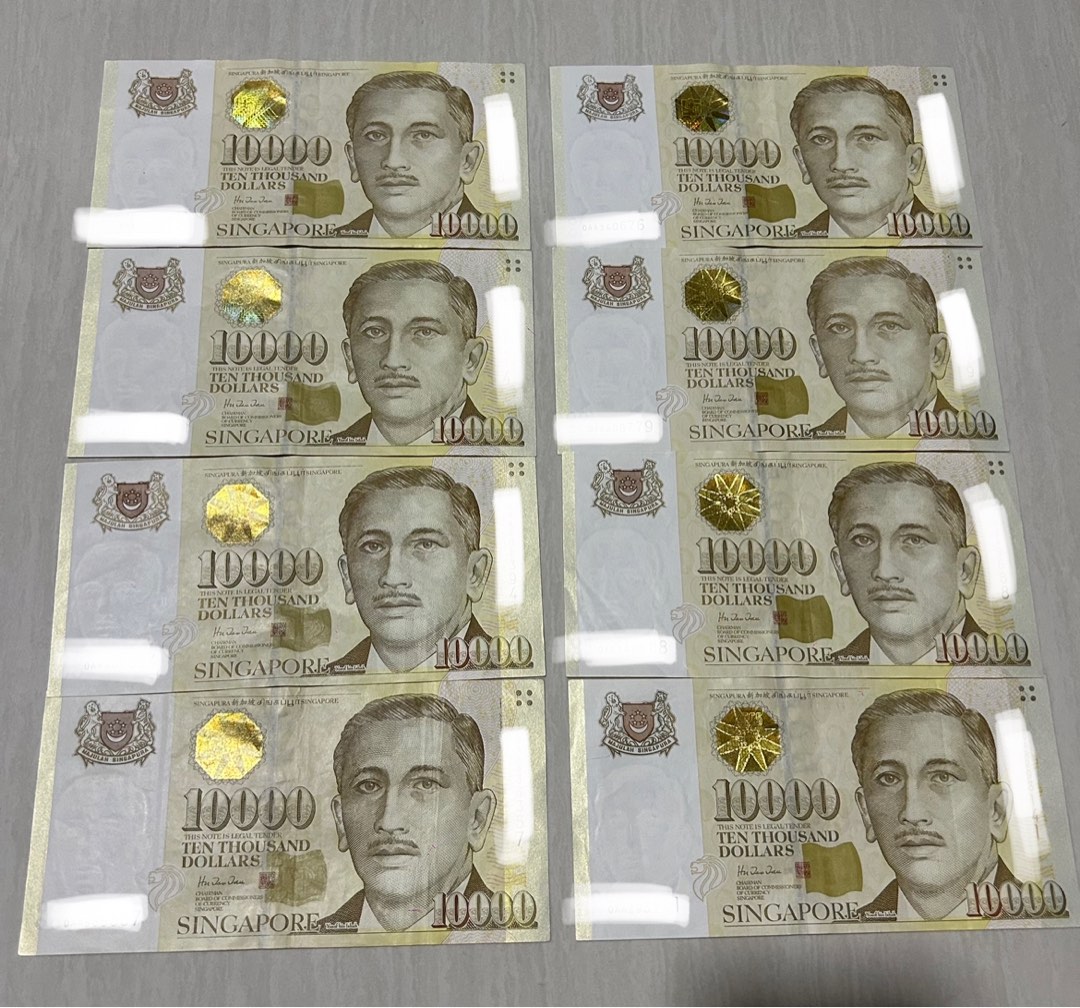 Singapore Old Notes $10000 portrait, Hobbies & Toys, Memorabilia ...
