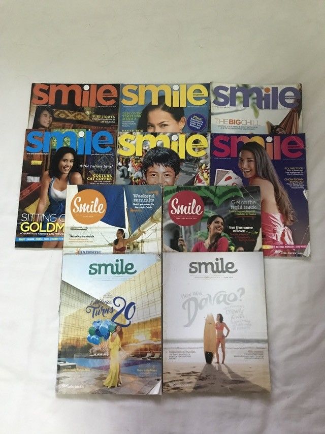 SMILE magazines bundle, 10 pcs, Hobbies & Toys, Books & Magazines ...