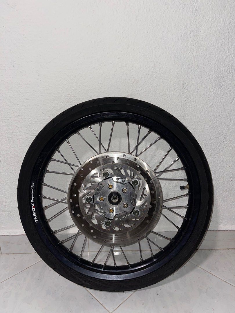 Sniper rim lidi/spoke rim taikom, Motorcycles, Motorcycle Accessories ...