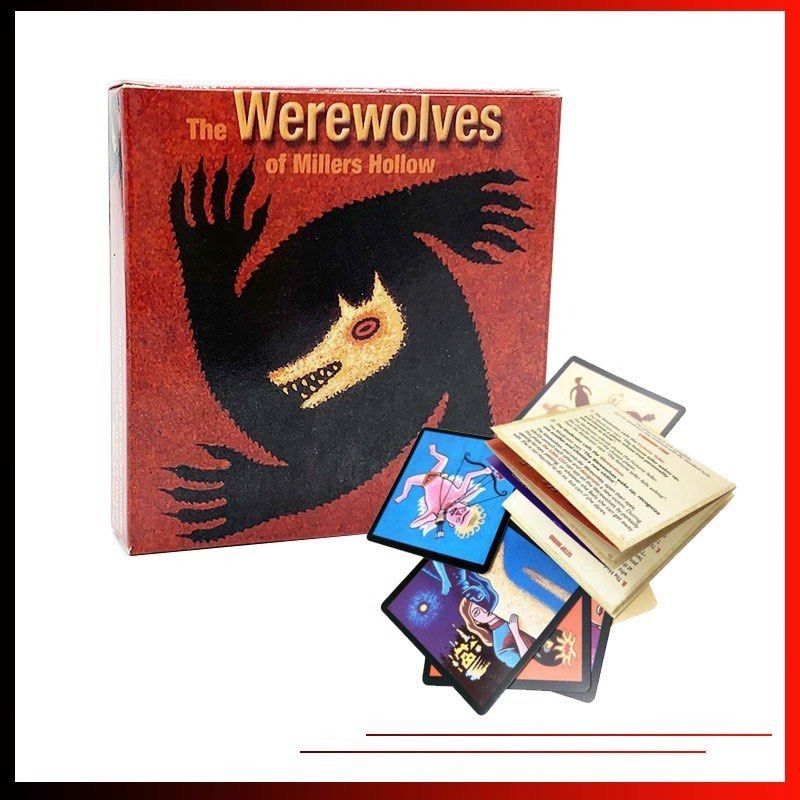 (SP122) Werewolves Of Millers Hollow Multiplayer Card Game Party Game ...