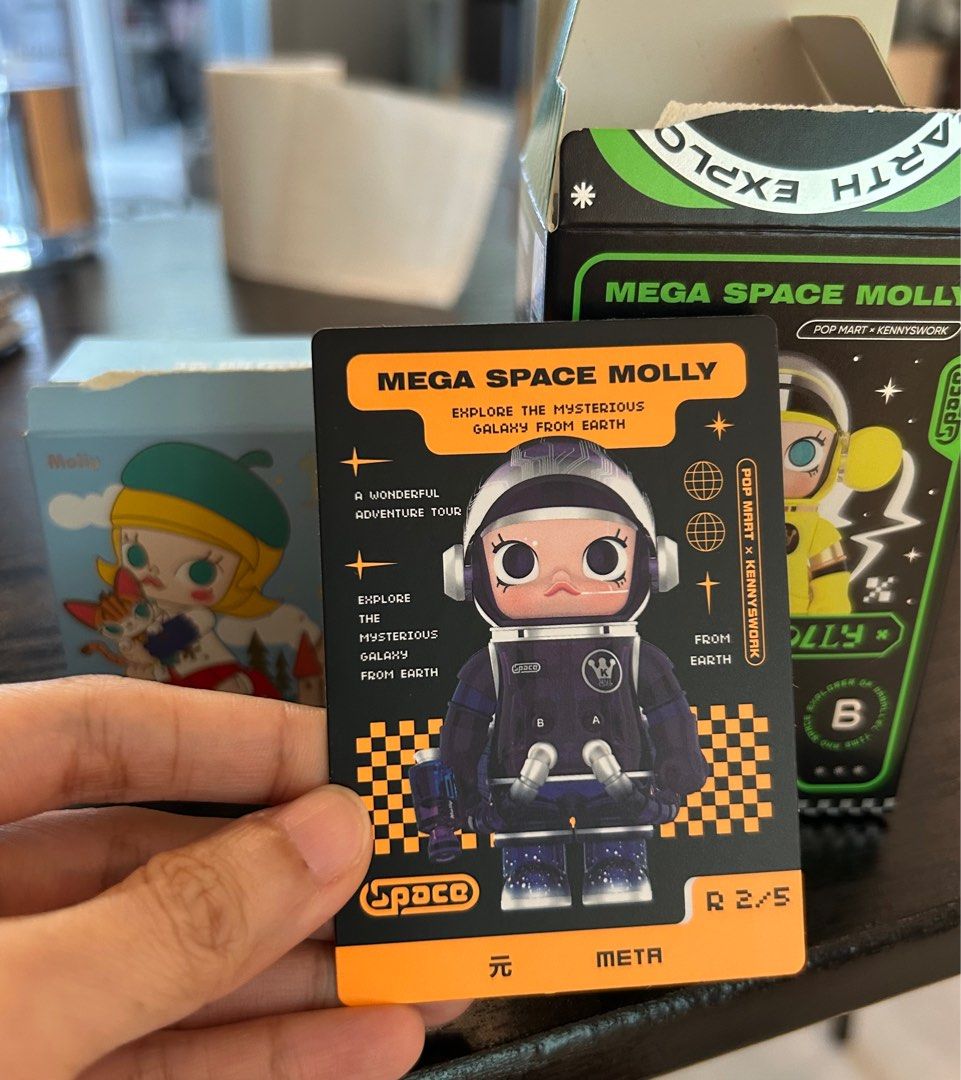 Space molly popmart secret (with free gift), Hobbies & Toys, Toys ...