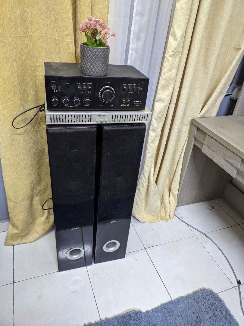 Speaker dan amp, Audio, Portable Audio Accessories on Carousell