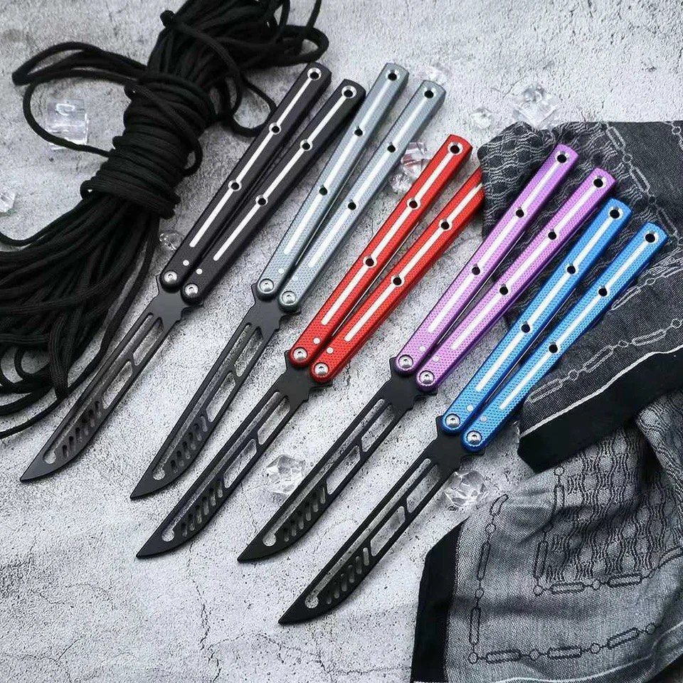 Squid Inked Triton V2 Clone Balisong (Squid Industries), Hobbies & Toys ...