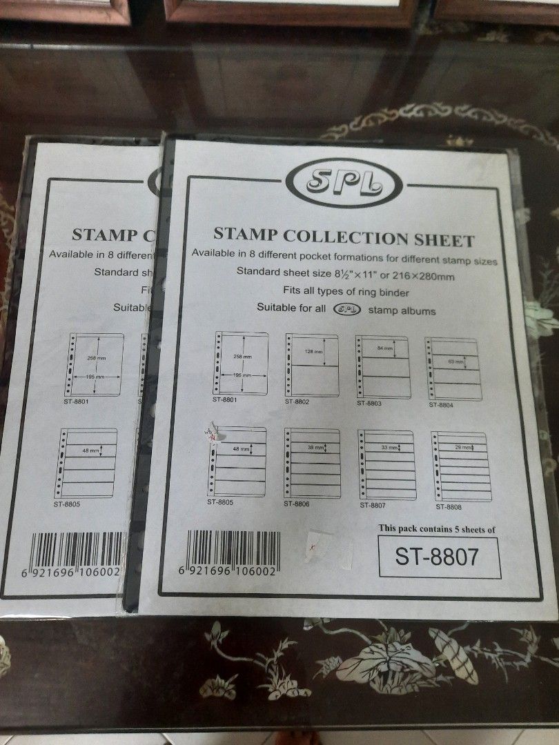 stamp album sheets, Hobbies & Toys, Memorabilia & Collectibles, Stamps ...