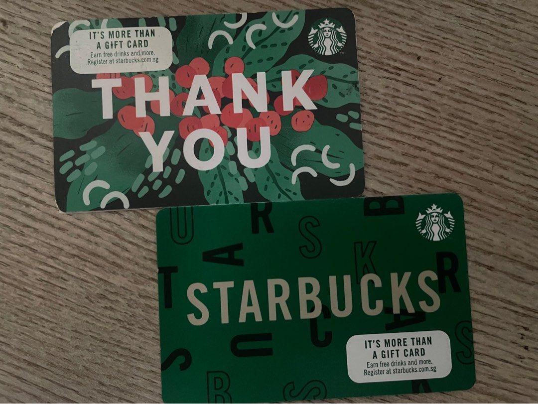 Starbucks giftcards, Tickets & Vouchers, Vouchers on Carousell