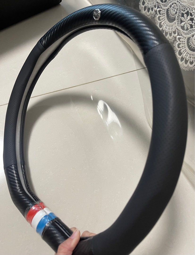 Steering Wheel Cover - leather suitable for MG HS models, Car ...