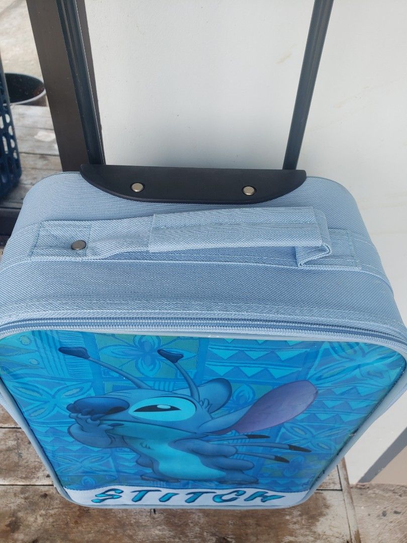 Stitch luggage, Hobbies & Toys, Travel, Luggage on Carousell