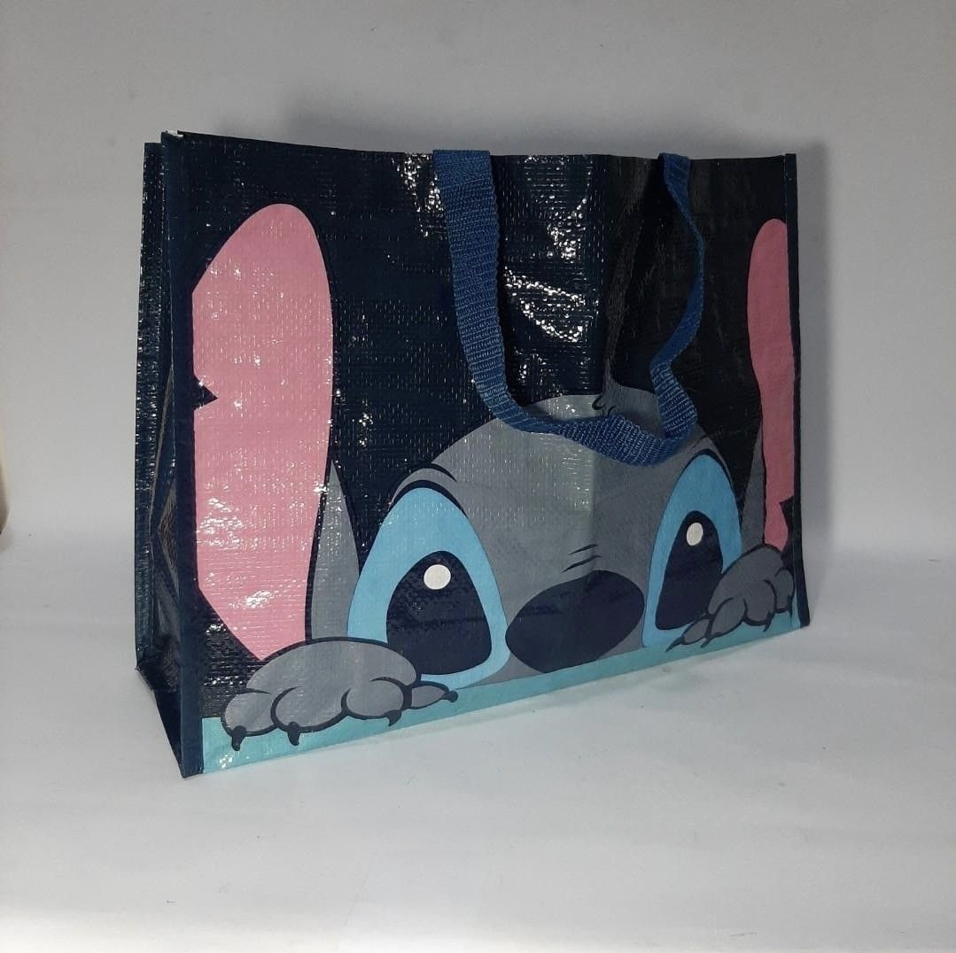 Stitch shopping bag, Fesyen Wanita, Tas & Dompet di Carousell