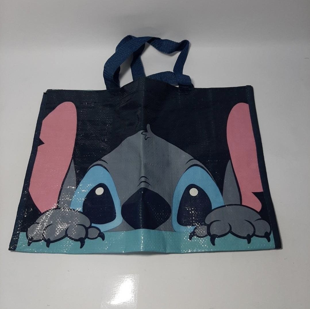 Stitch shopping bag, Fesyen Wanita, Tas & Dompet di Carousell