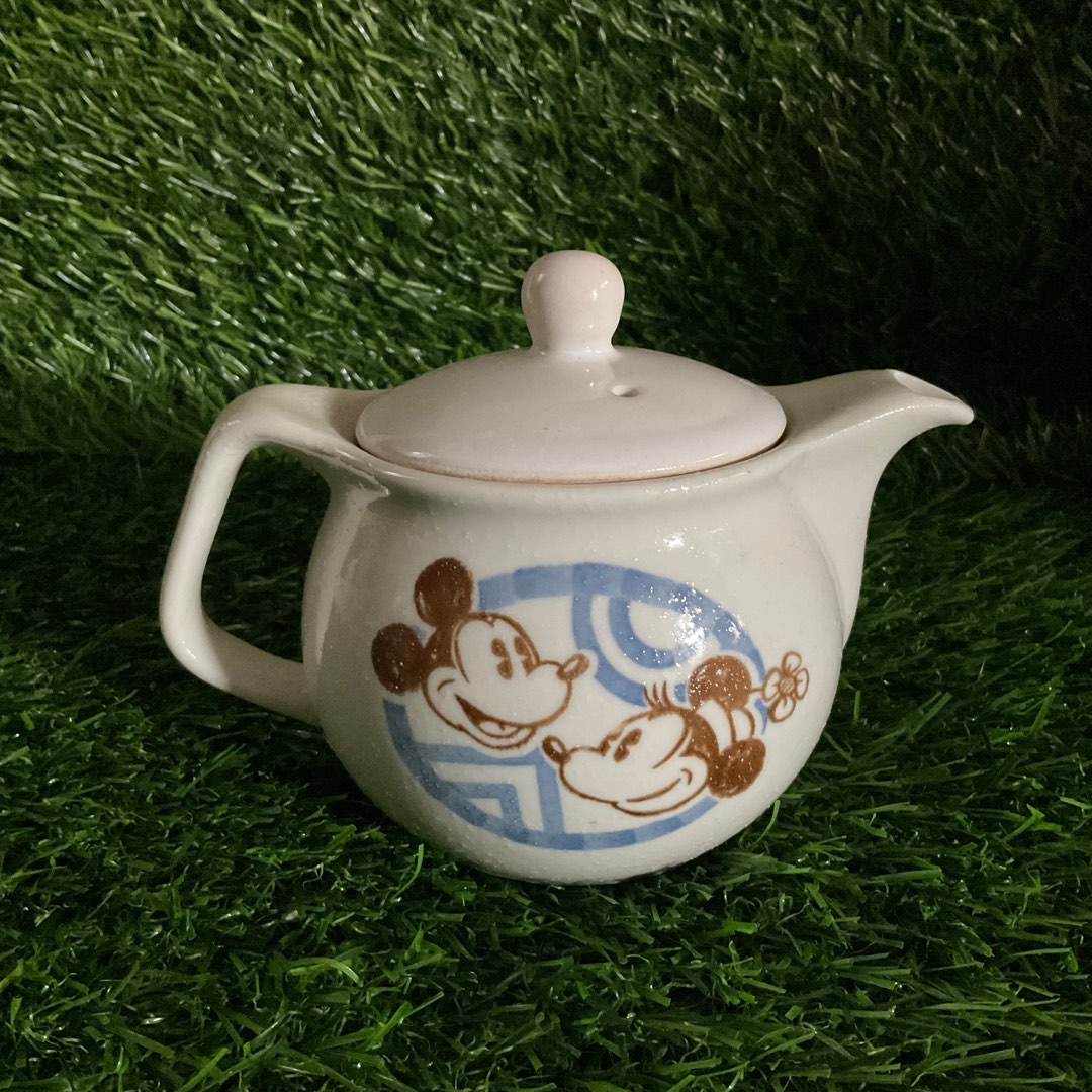 Stoneware Mickey Minnie Mouse Disney Sango Limited Edition Teapot with ...