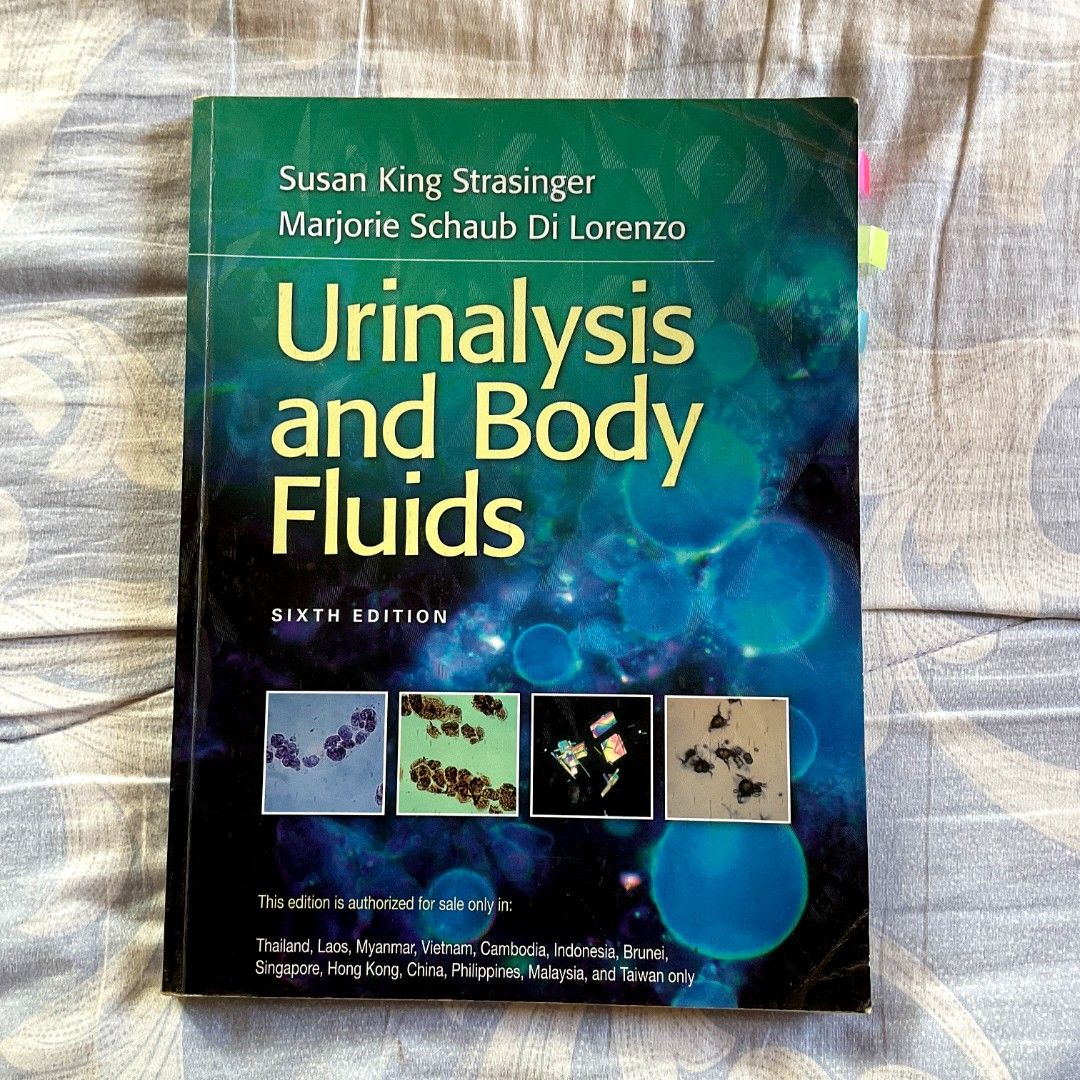 Strasinger AUBF Urinalysis and Body Fluids 6th ed Medtech Book, Hobbies ...