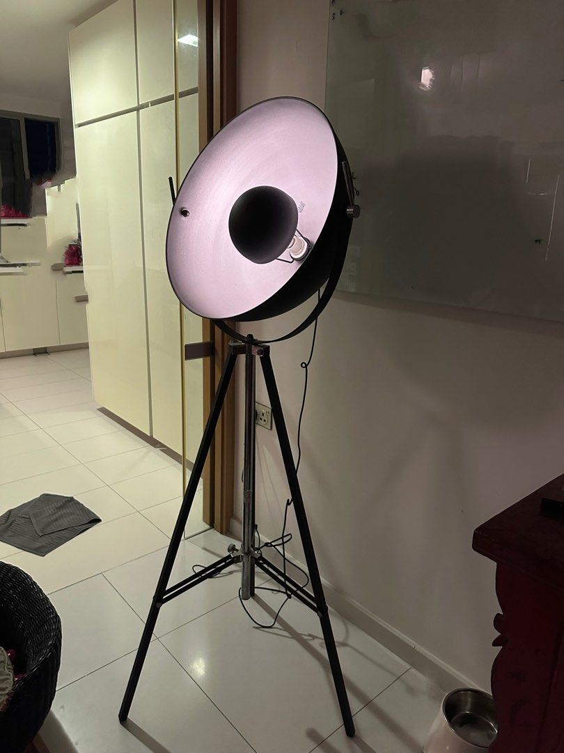 Studio standing lamp, Furniture & Home Living, Lighting & Fans ...