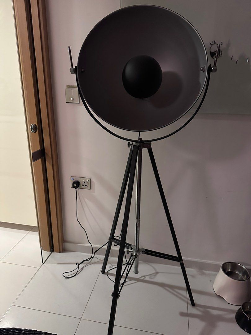 Studio standing lamp, Furniture & Home Living, Lighting & Fans ...