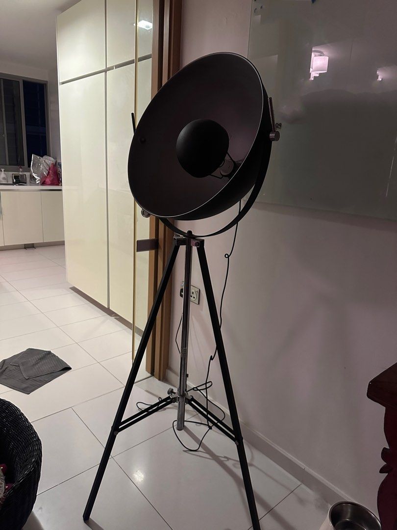 Studio standing lamp, Furniture & Home Living, Lighting & Fans ...