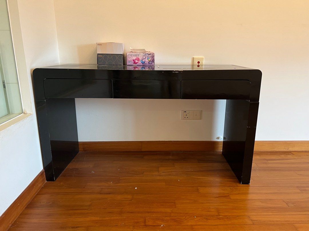 Study table / dressing table with 3 drawers, Furniture & Home Living ...