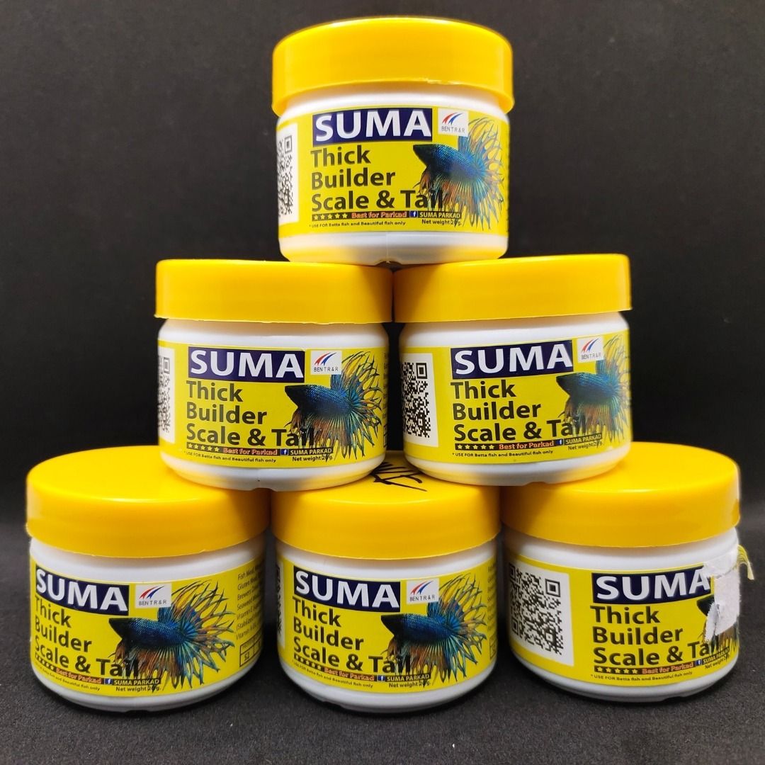 SUMA - Fish Food Pellet Thick Builder Scale and Tail | Fish Pellet for ...