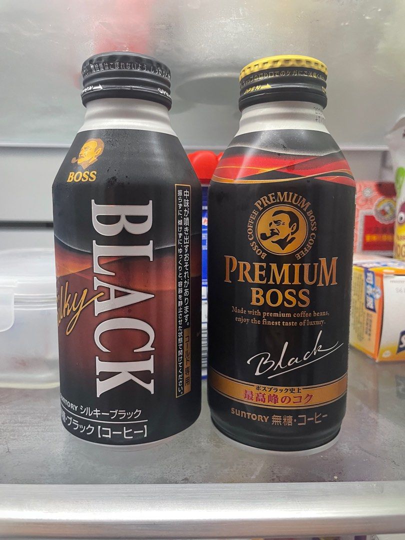 Suntory Premium Boss Black, Food & Drinks, Beverages on Carousell