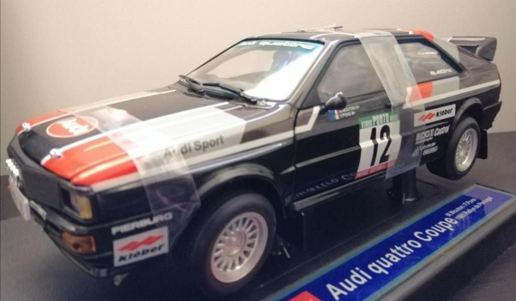Super Rare! Classic Rally Collectibles! Audi Quattro Coupe 1981 Rally ...