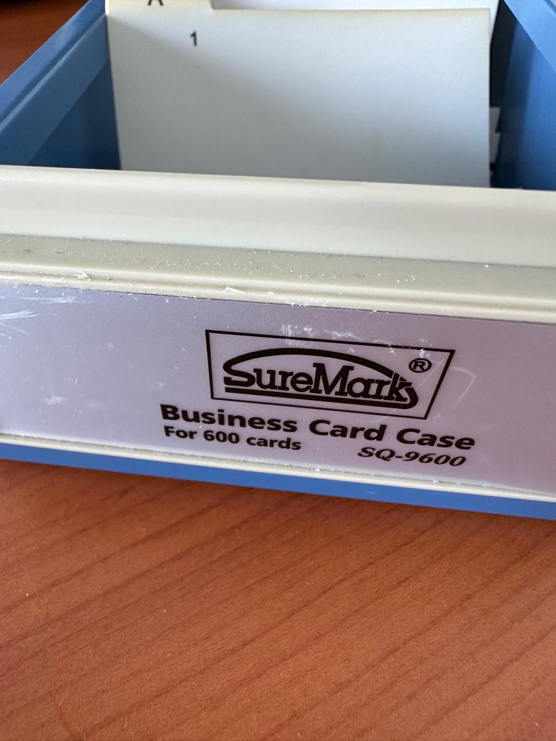 Suremark name card case, Furniture & Home Living, Home Improvement ...