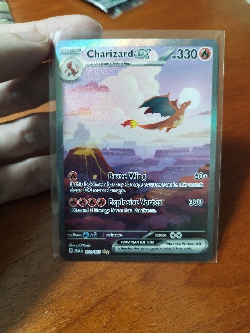 Pokemon 151 Charizard SAR / SIR for Binders, Hobbies & Toys, Toys ...
