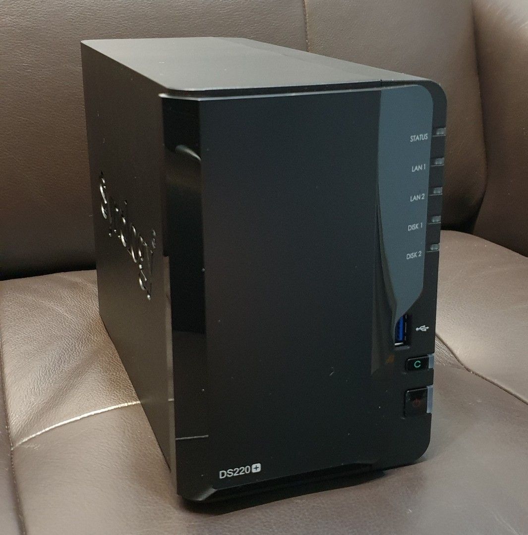 Synology NAS DS220+ (Casing only), Computers & Tech, Parts ...