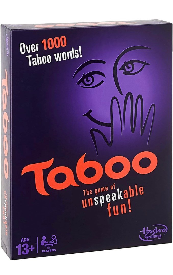 Taboo Game, Hobbies & Toys, Toys & Games on Carousell