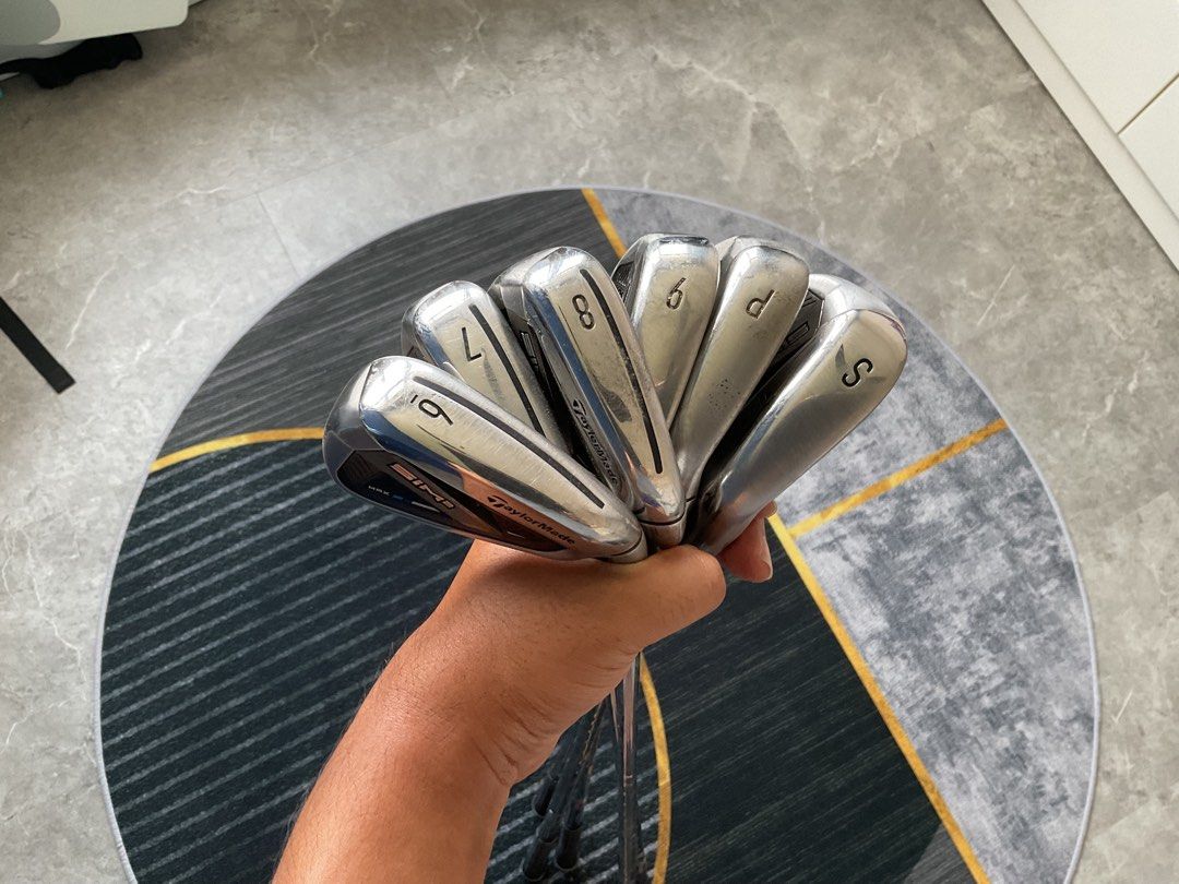 Taylormade Sim 2 Max irons 5-PS, Sports Equipment, Sports & Games, Golf ...