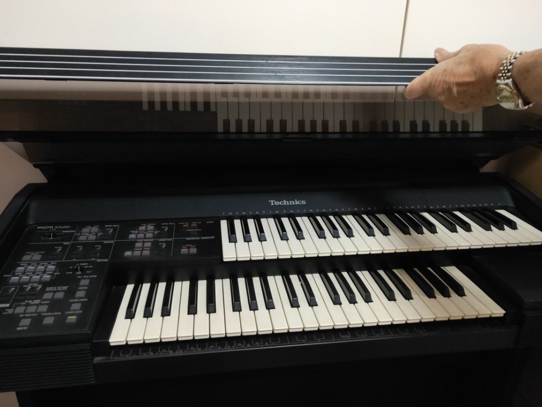 TECHNICS SX-EX5L DOUBLE MANUAL ORGAN, Hobbies & Toys, Music & Media ...