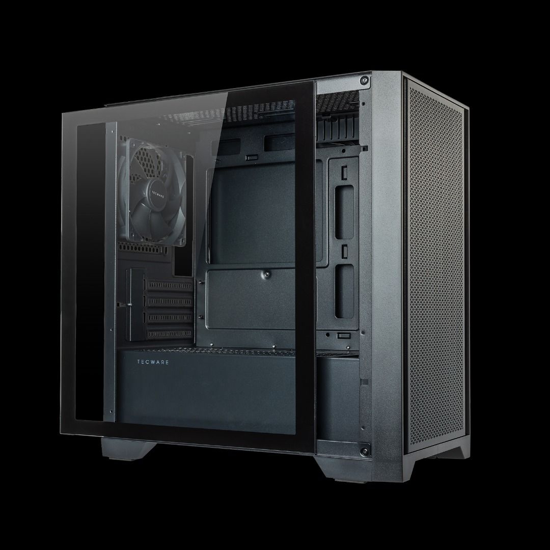 TECWARE NEO M2 BLACK PC CASING CHASSIS | MATX MOBO ATX PSU | COMPONENT ...