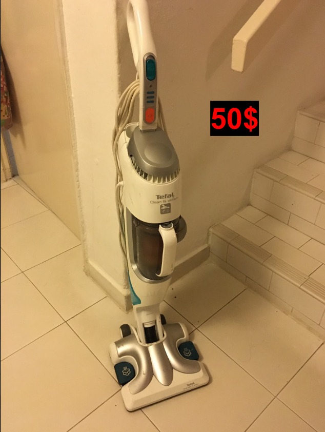 Tefal clean and steam vacuum cleaner, TV & Home Appliances, Vacuum ...